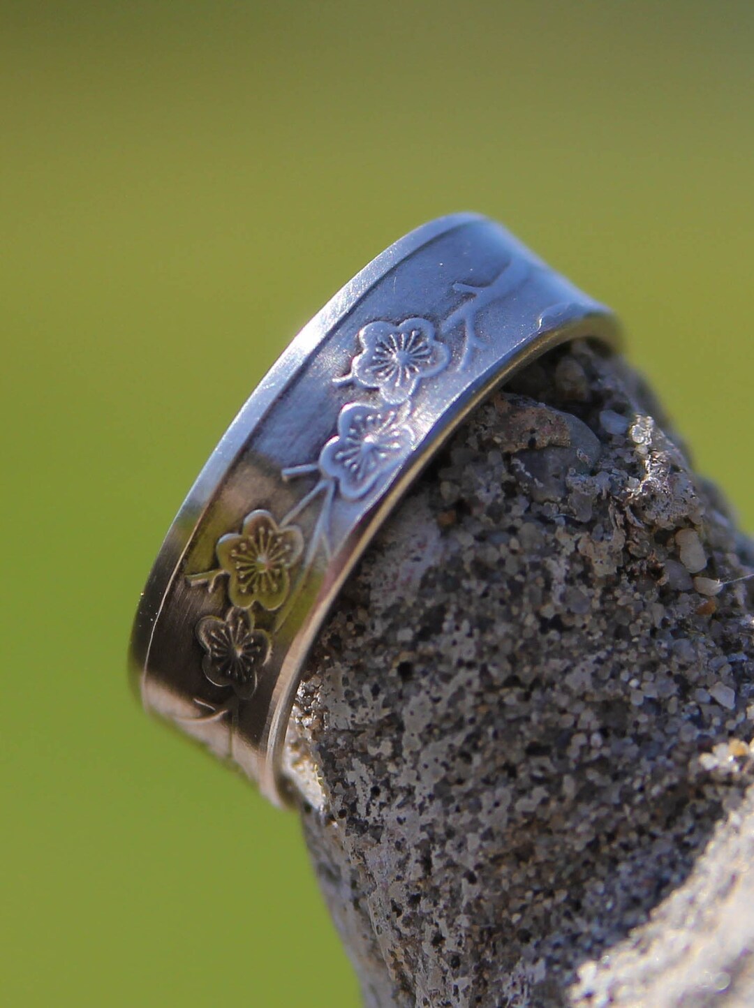 10 Yuan Coin Ring, Taiwan Coin, Coin Ring, Taiwanese Coin Ring, Promise ...