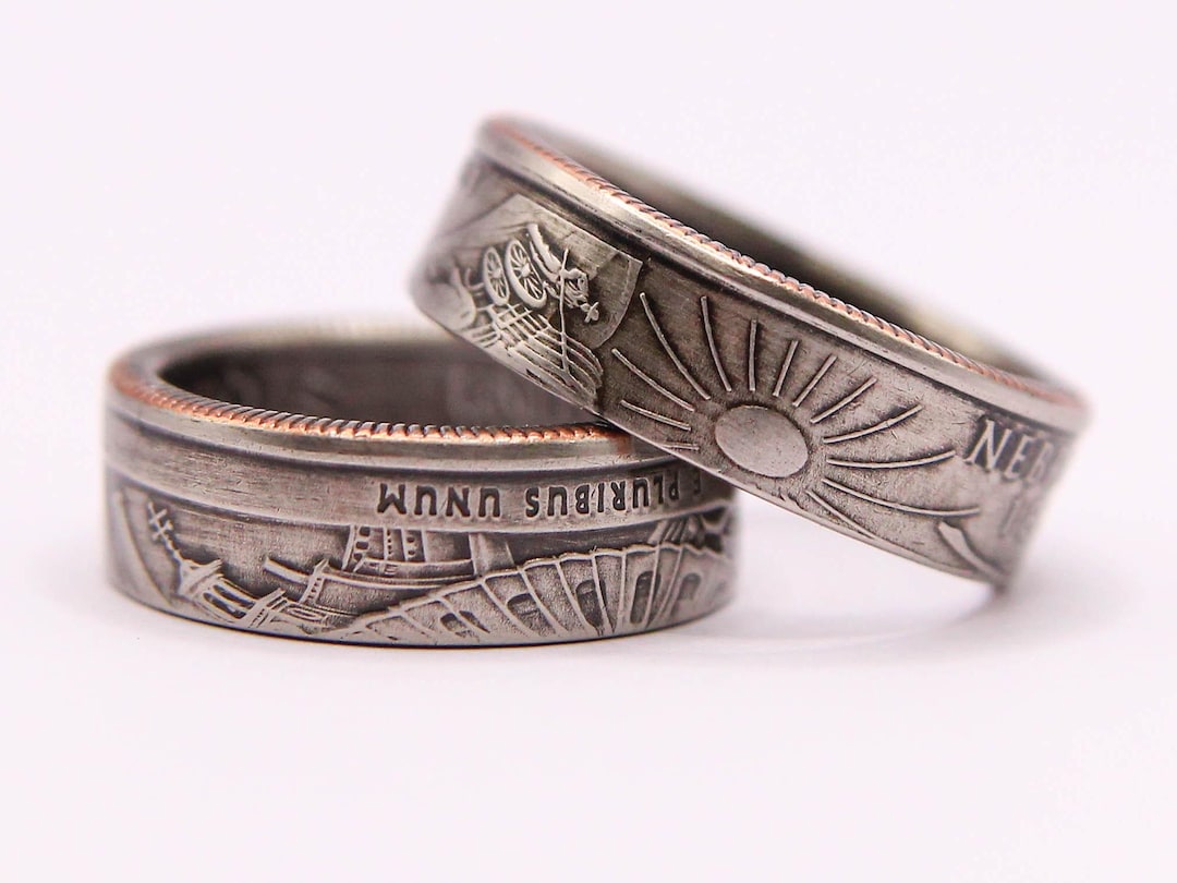 State Quarter Coin Rings, Quarter Dollars, State Quarters, Coin Ring ...