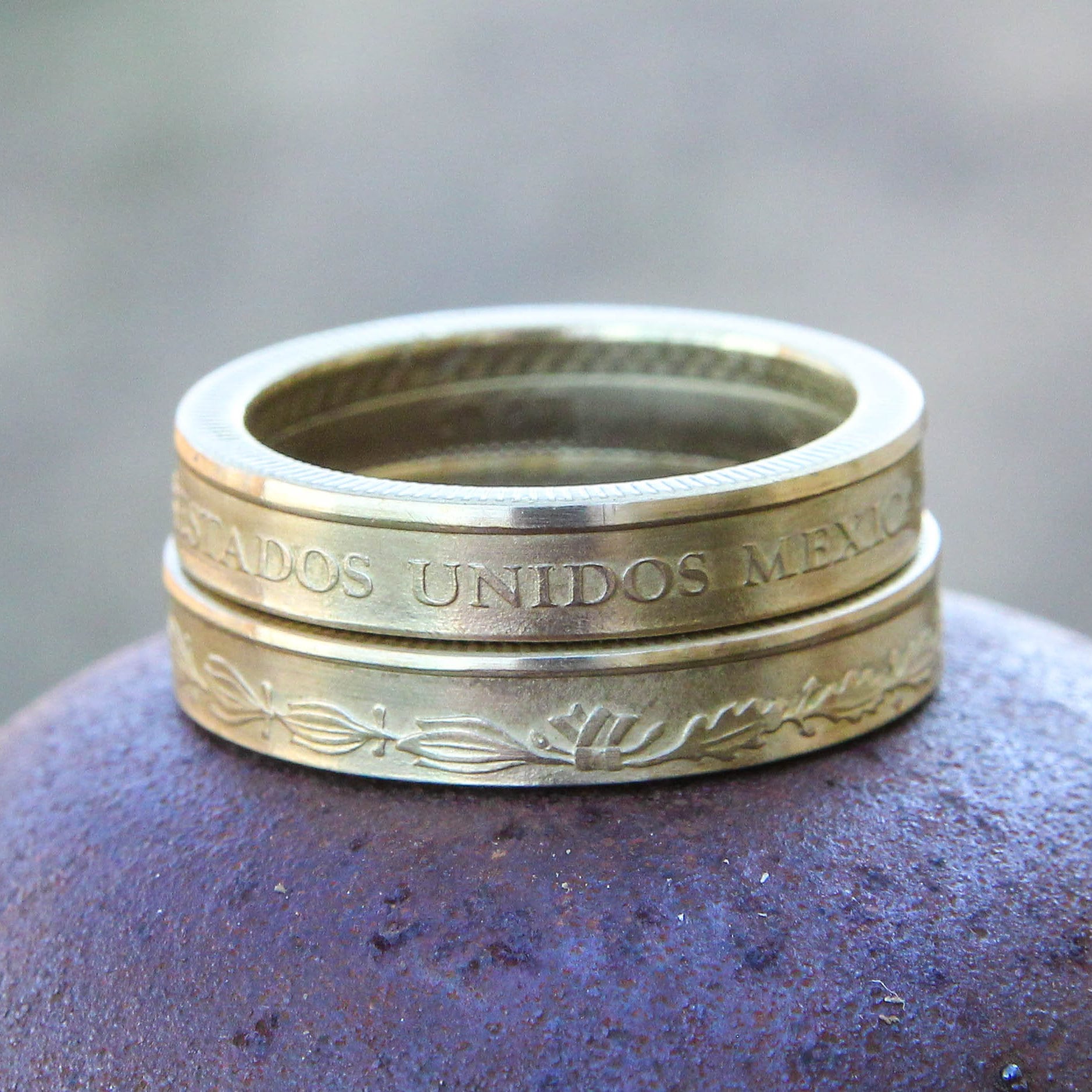 10 Peso Coin Ring Mexico Mexican Coin Ring | Etsy Canada