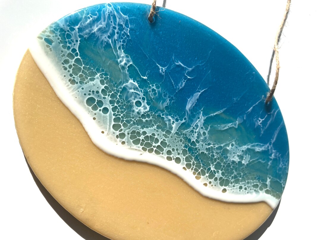 3D Special Design Ocean Wave Blue Home Decor Wall Art. 8”x6” - Etsy