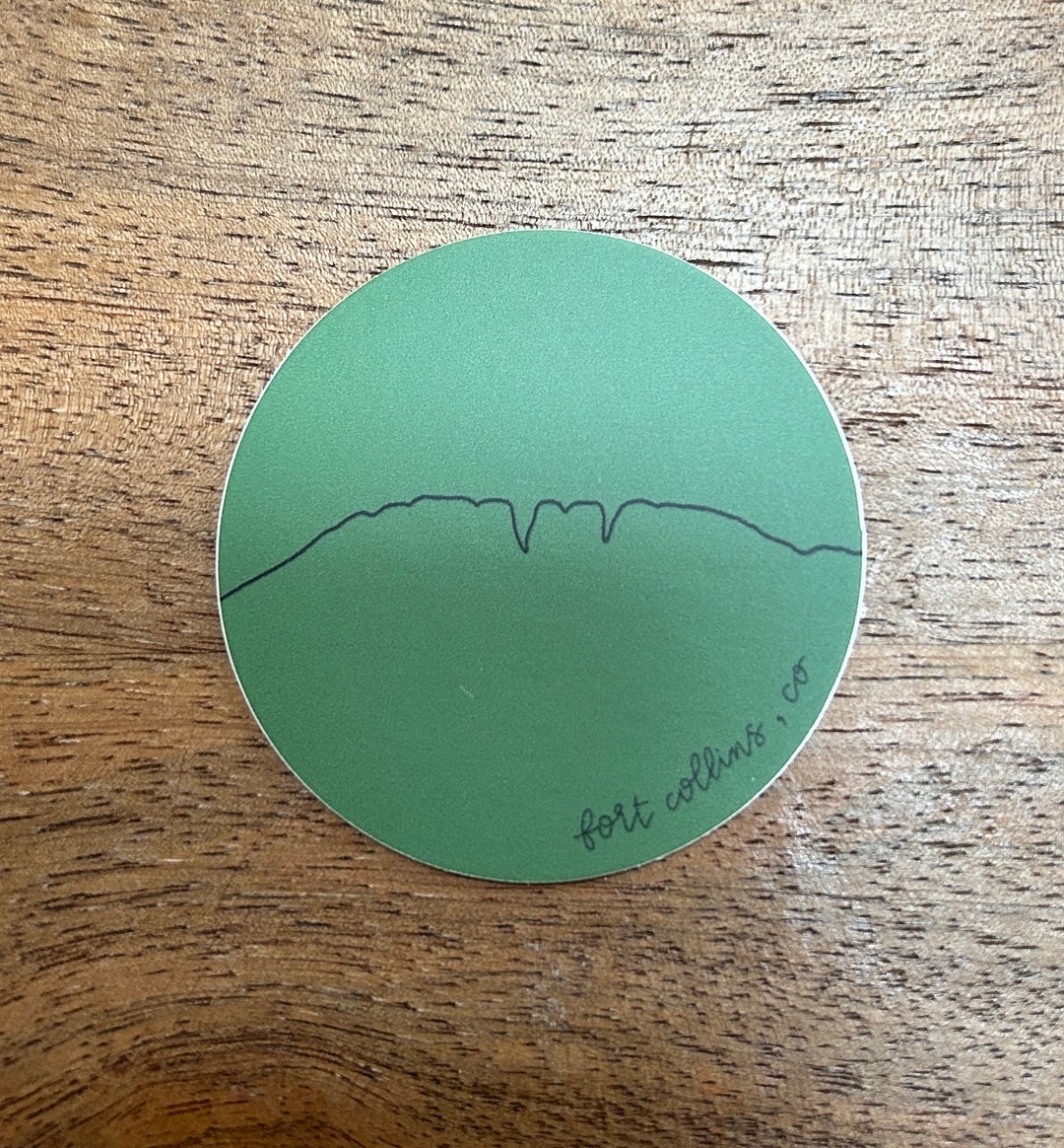 Fort Collins, Colorado Sticker - Etsy