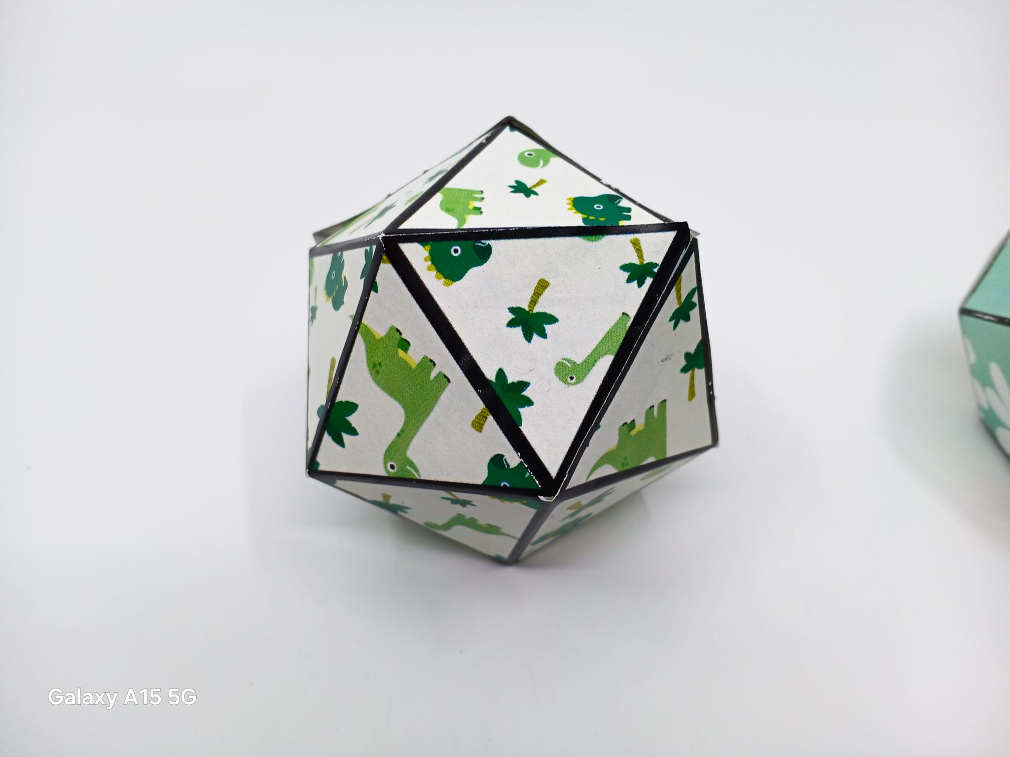 Printable Platonic Solids Paper Models: DIY Math Craft (digital ...