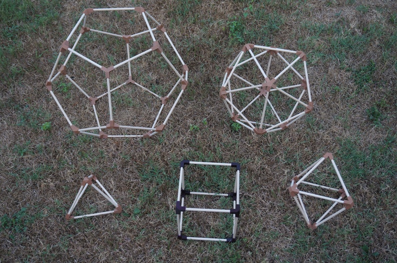Extra Large Platonic Solids - Etsy
