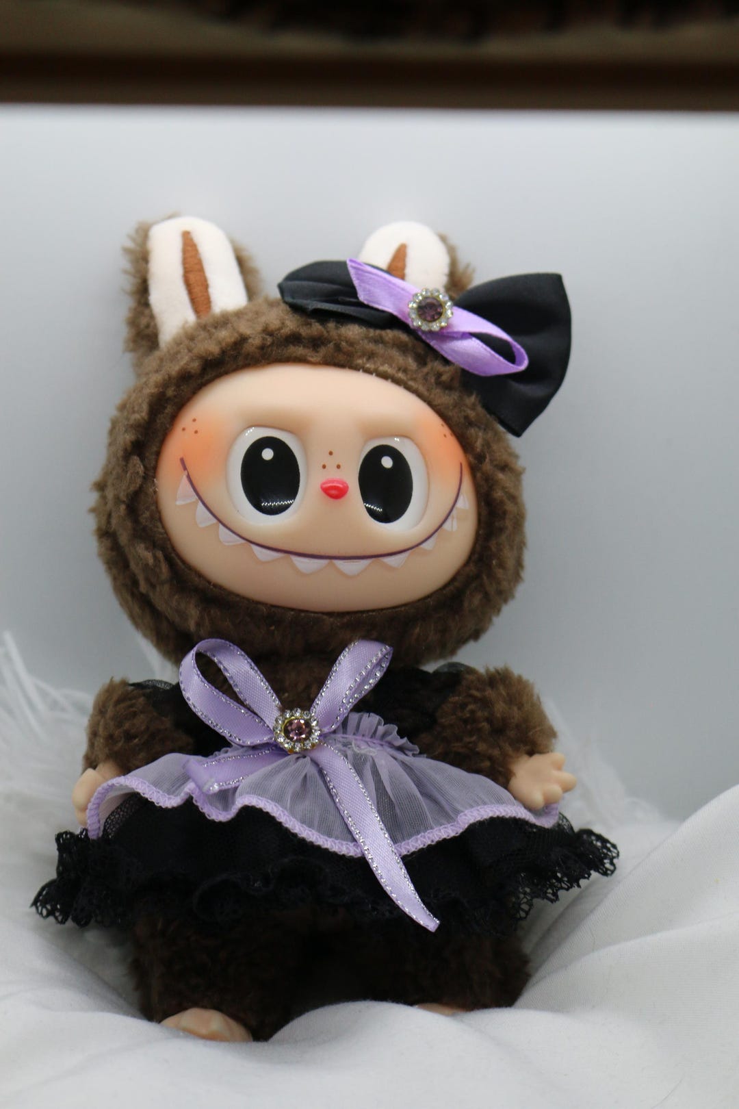 Labubu the Monsters Black and Purple Victorian Vampire Dress Set - Etsy