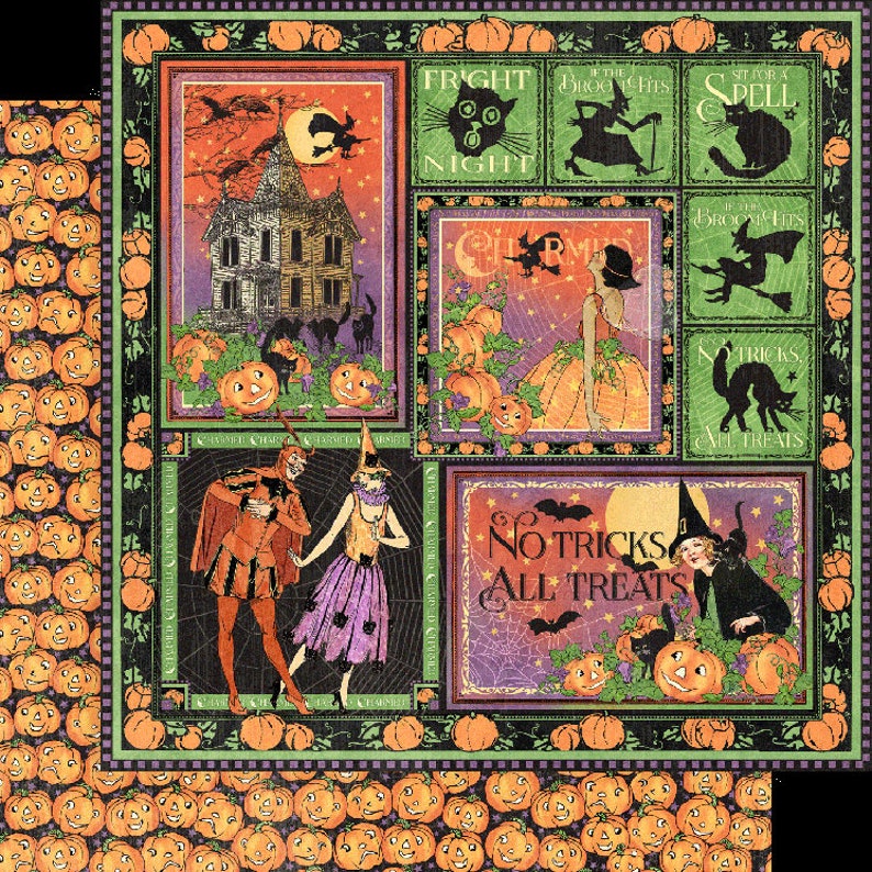 Graphic 45 Charmed 12x12 Collection - Etsy