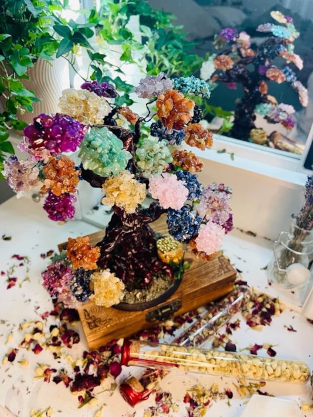 Crystal Blessing Tree - Etsy