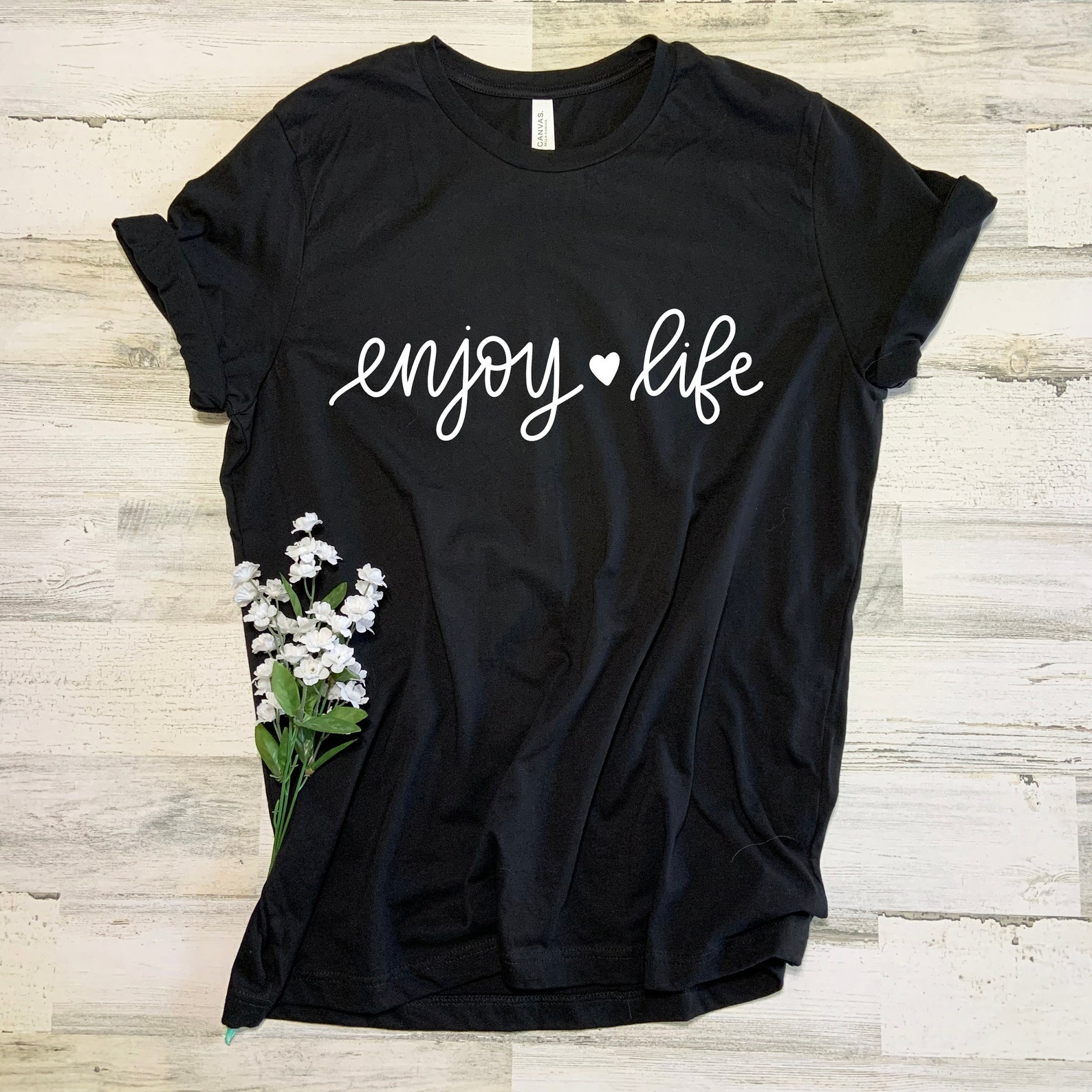 Enjoy Life Svg//png//cut Cut File//be Happy Svg - Etsy