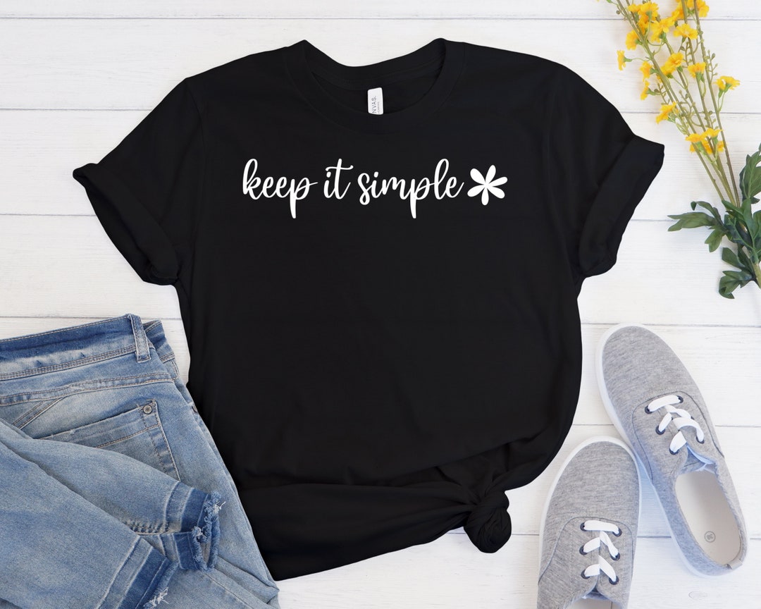 Keep It Simple Svg, Png, Cute Summer Svg File, Inspirational Svg ...