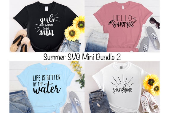 Summer SVG Bundle Summer Svg Designs Svg Cut File for - Etsy