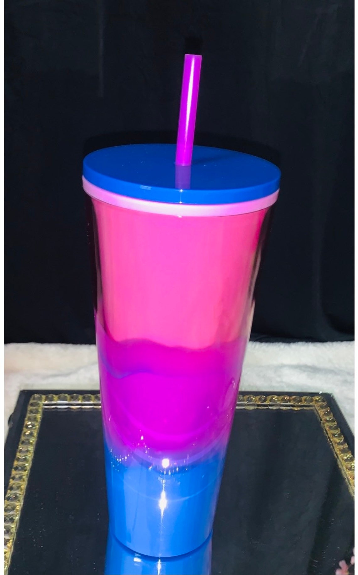 Starbucks Wave Swirl Venti Tumbler 24oz New 2021 Free Straw Etsy