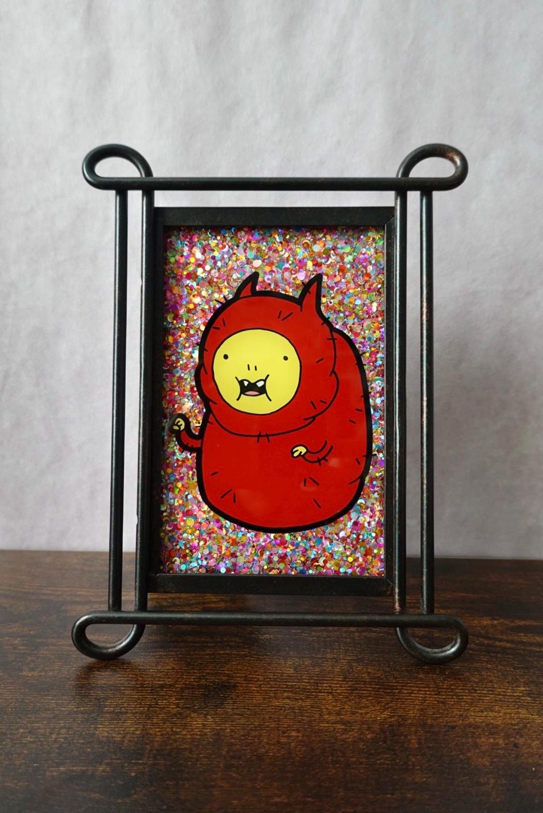 The Keyper Painting, Adventure Time Painting, Glitter Painting, Glass ...