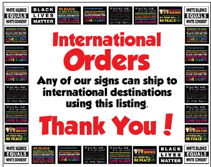 B.l.m. Yard Sign 100% PROFIT TO CHARITY. all Proceeds - Etsy