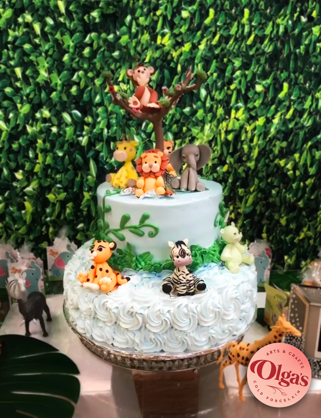 Cold Porcelain Safari Wild Animals - Etsy