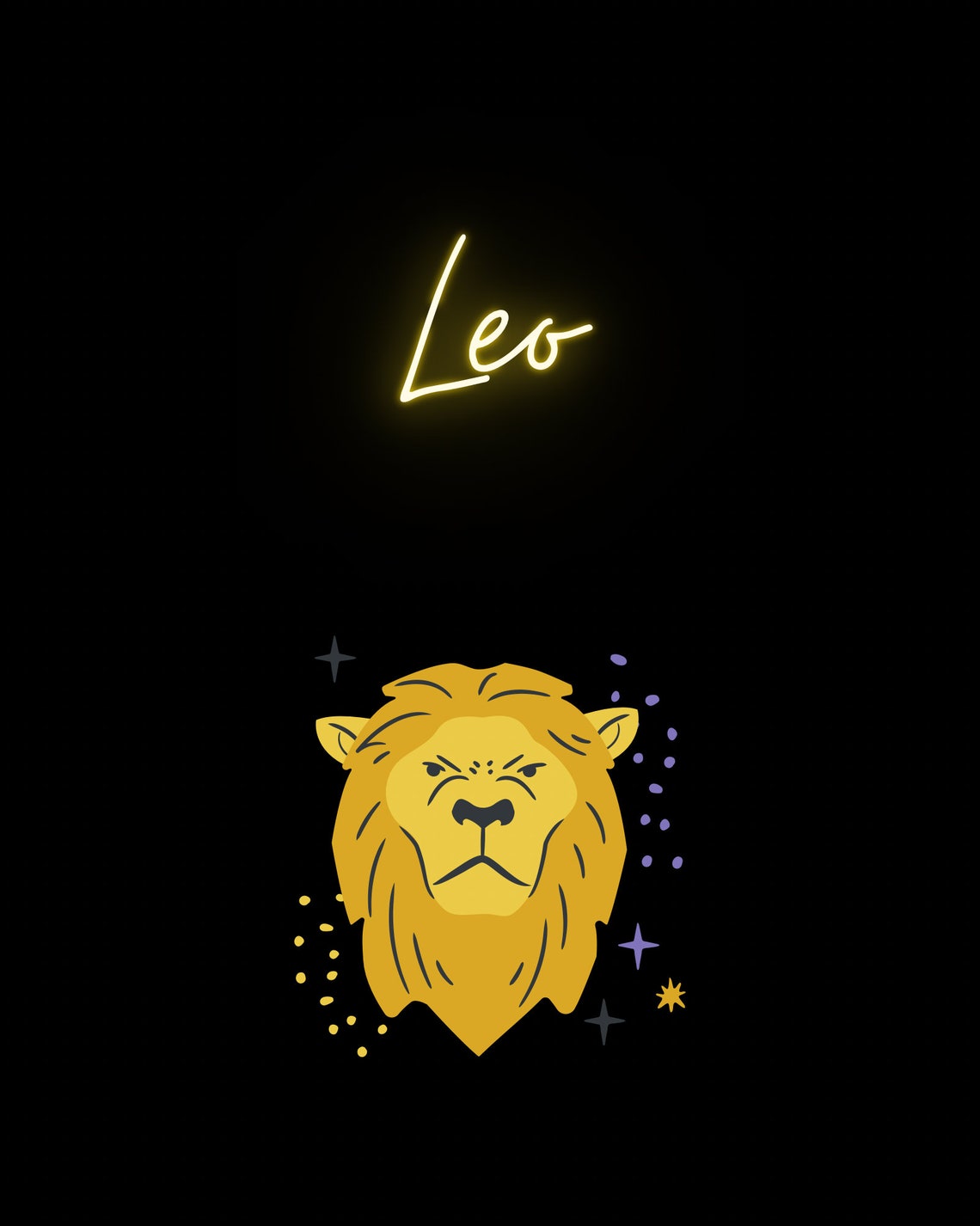 Leo-Digital print | Etsy