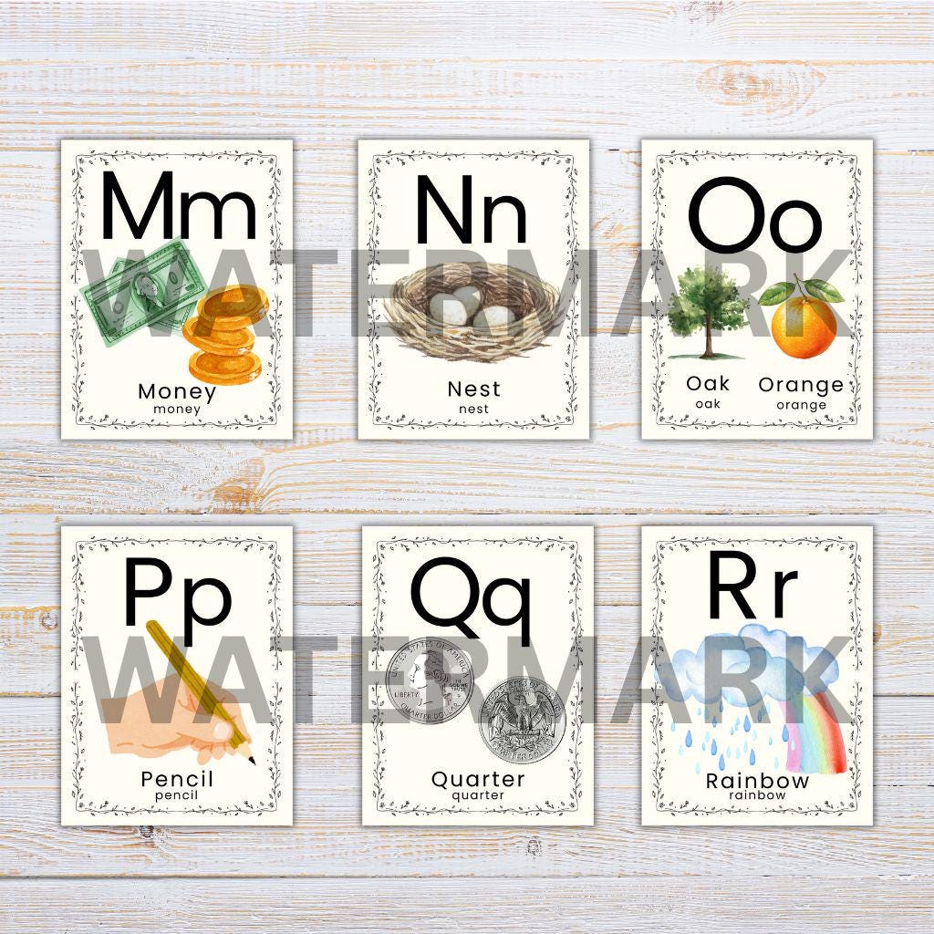 Classroom Alphabet ABC Posters | Dual Letter Sounds | Proper ...