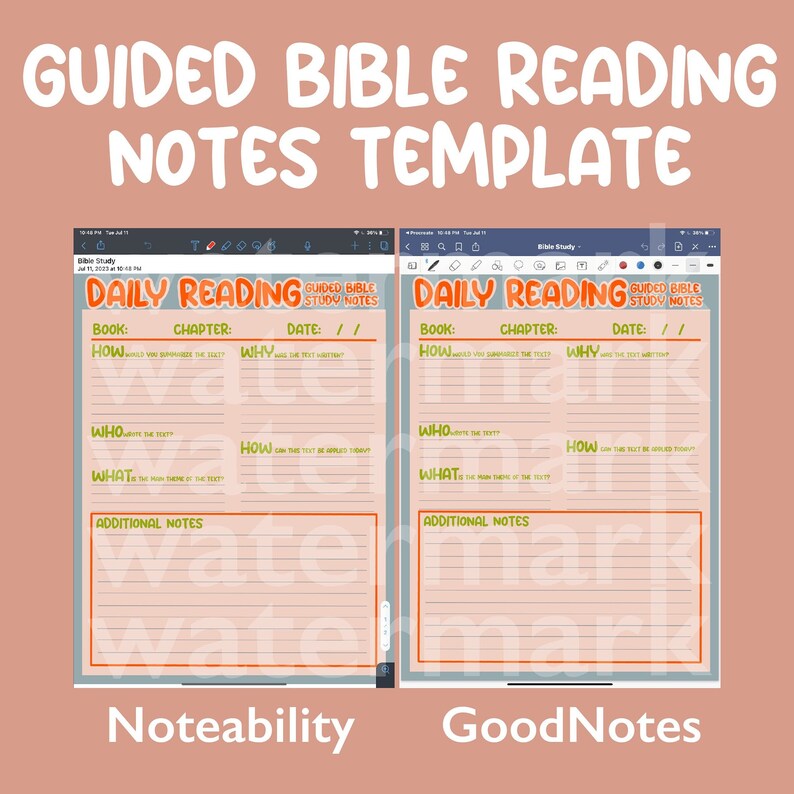 Bible Study Notes Worksheet | Scripture Printable (PDF) - Etsy
