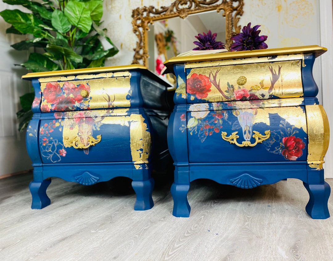 Made to Order, Bombay Nightstands, Painted Furniture, Boho Dresser ...