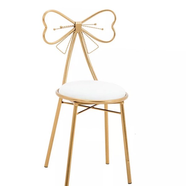 White Vanity Chair - Etsy