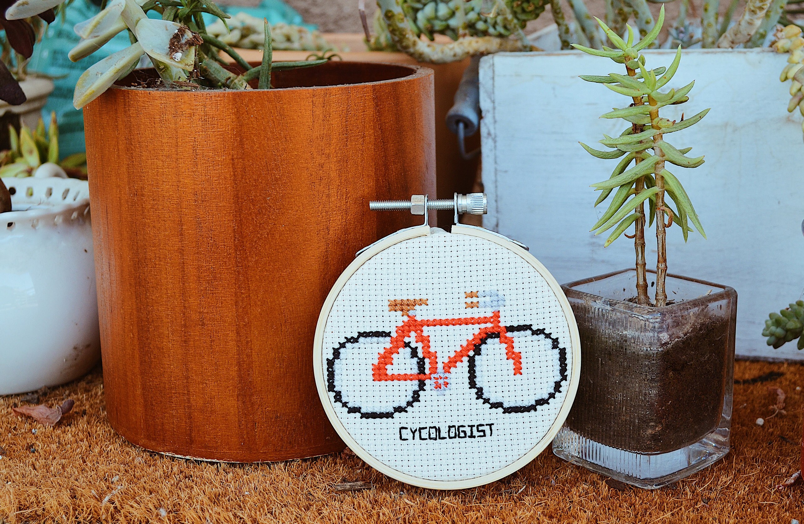 Bicycle Cross Stitch Pattern Beginner Cross Stitch PDF - Etsy