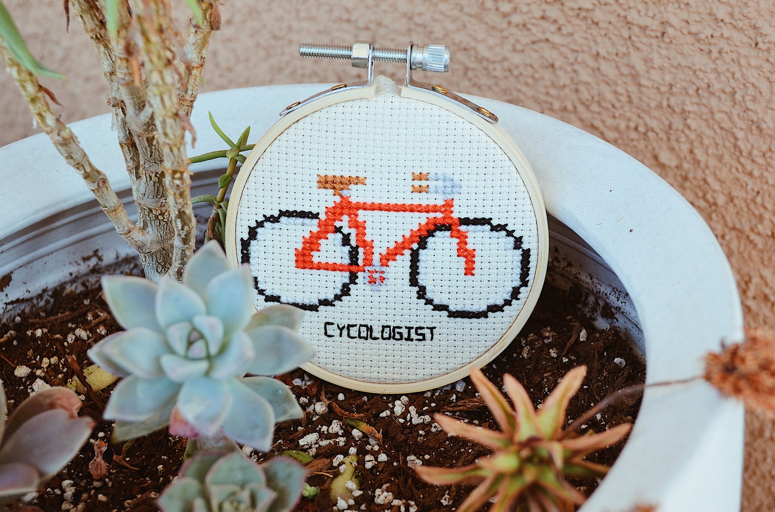 Bicycle Cross Stitch Pattern Beginner Cross Stitch PDF | Etsy