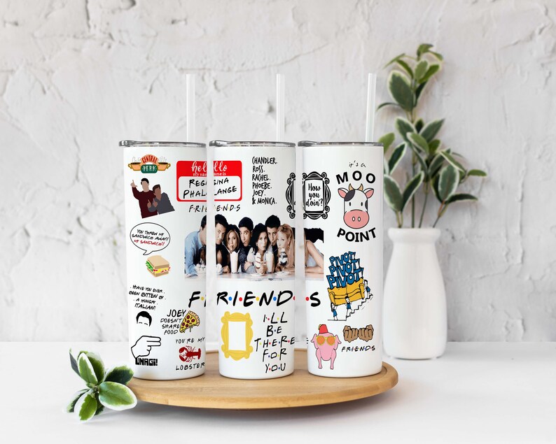 Friends TV Show Tumbler - Etsy