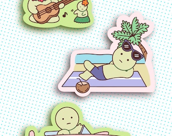 Smiski X Studio Ghibli Stickers Vinyl Waterproof Stickers Laptop ...