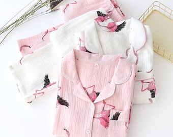 Flamingo Pajamas - Etsy
