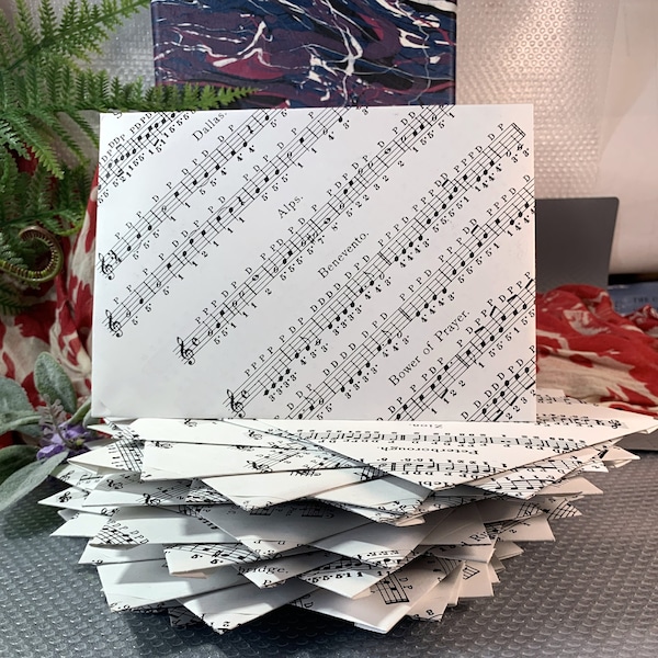 Sheet Music Paper - Etsy