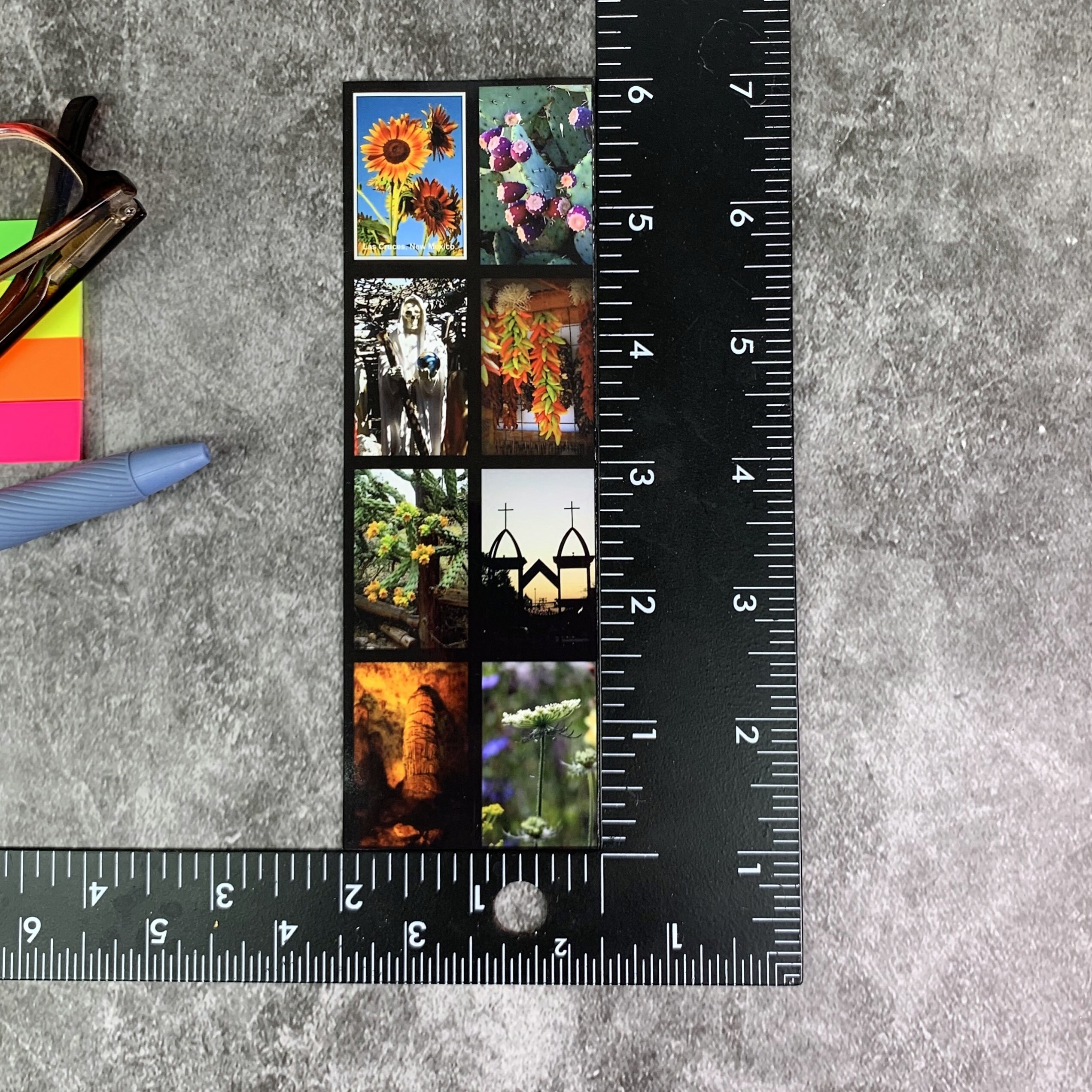 Photo Collage Bookmarks, Photo Bookmark Gift, Modern Mini Photography ...