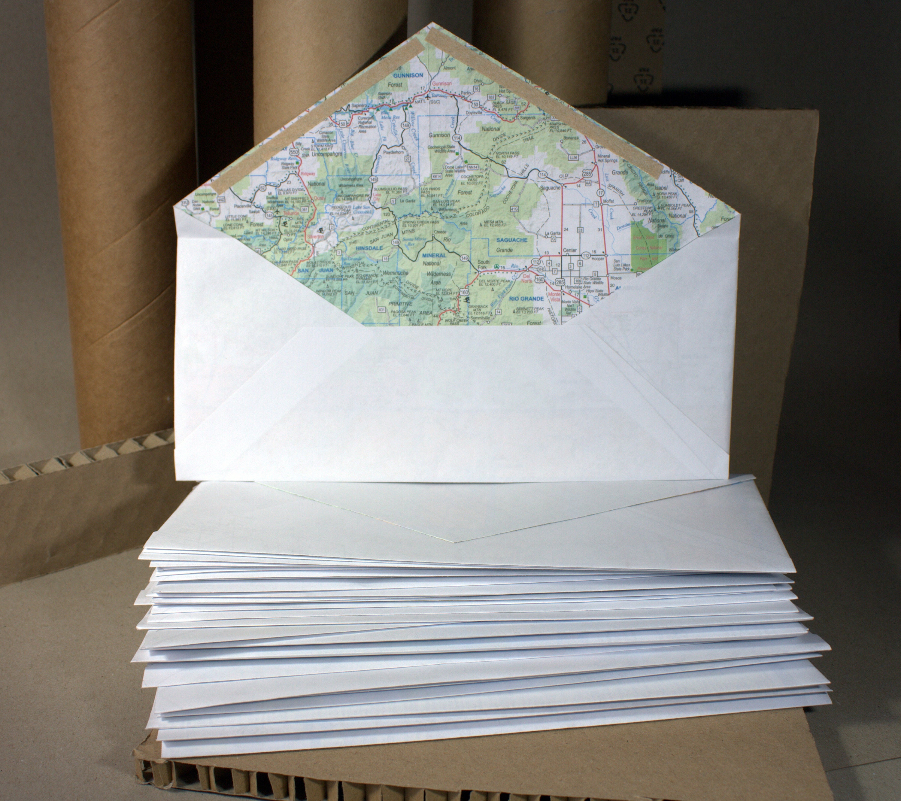 Recycled White Paper Envelope Business Envelope 10 White - Etsy