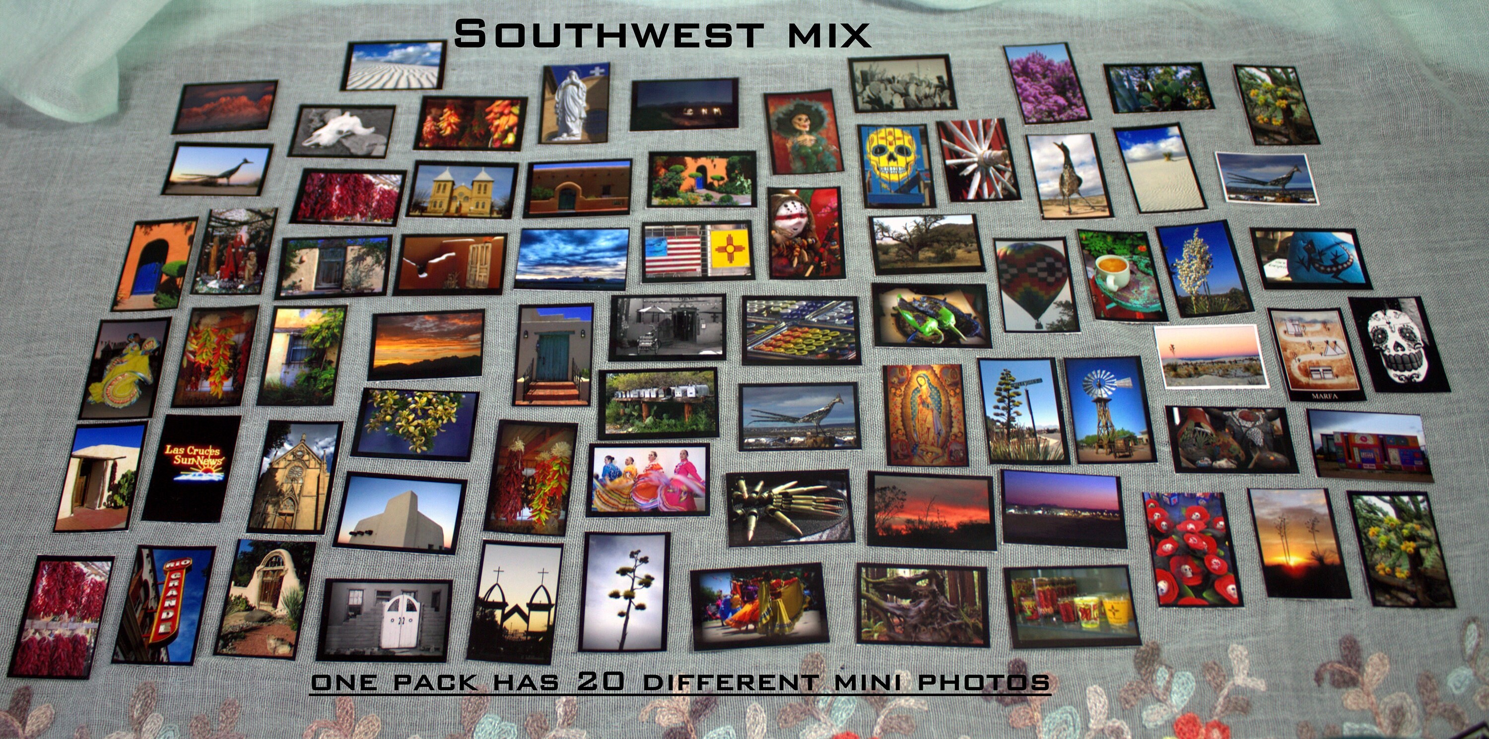 Mini Color Photos, Miniature Photo Prints, Mini Collage Photos, Mini ...