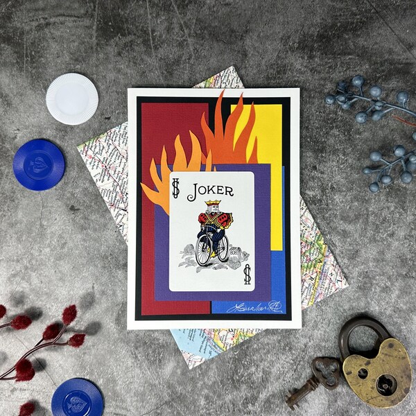 Joker Invitation Birthday Party Invitations - Etsy
