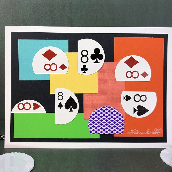 Printable Poker Birthday Card - Etsy
