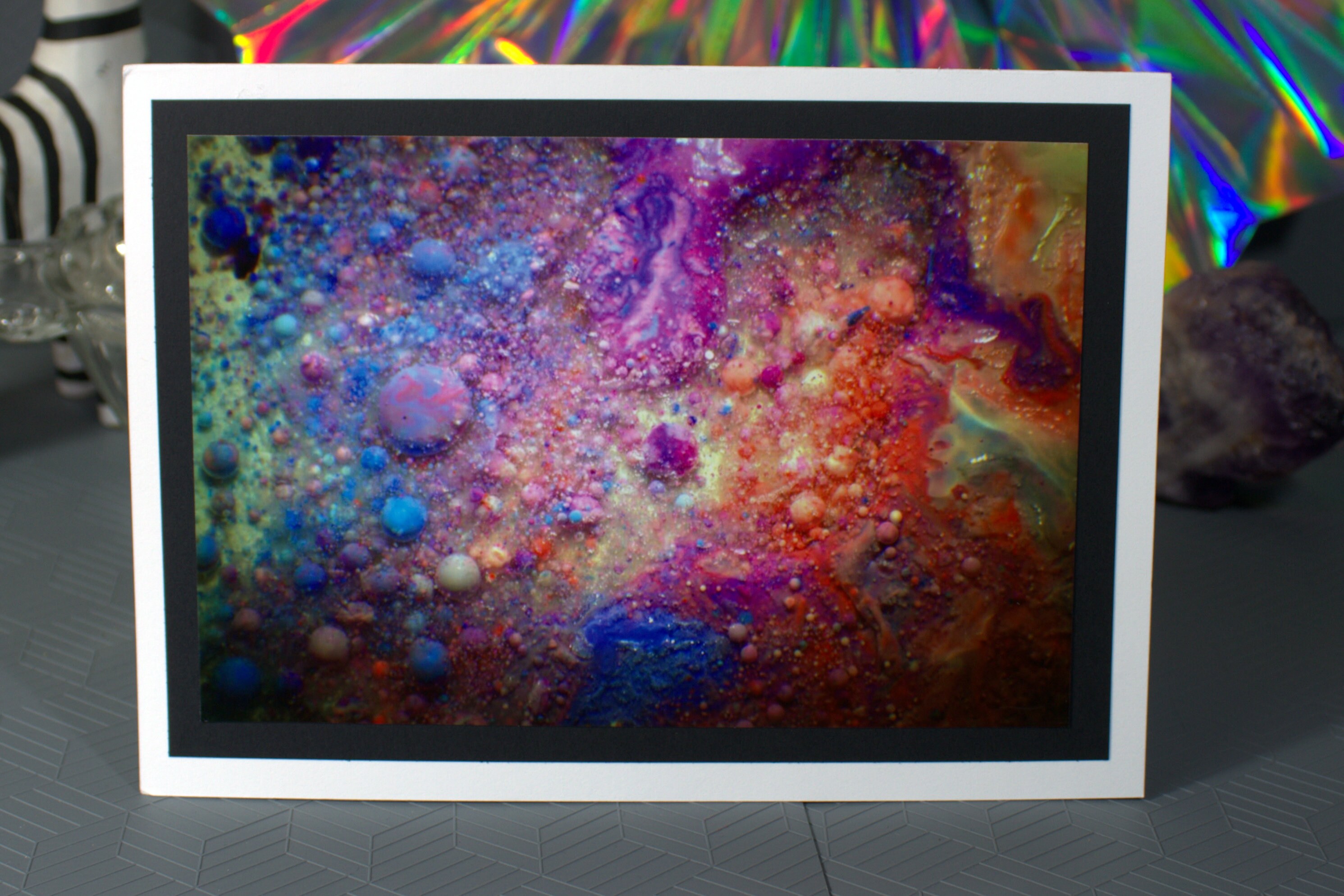 Colors of the Cosmos Stationary Cards Set of 4, Galaxy Fine Art Prints ...