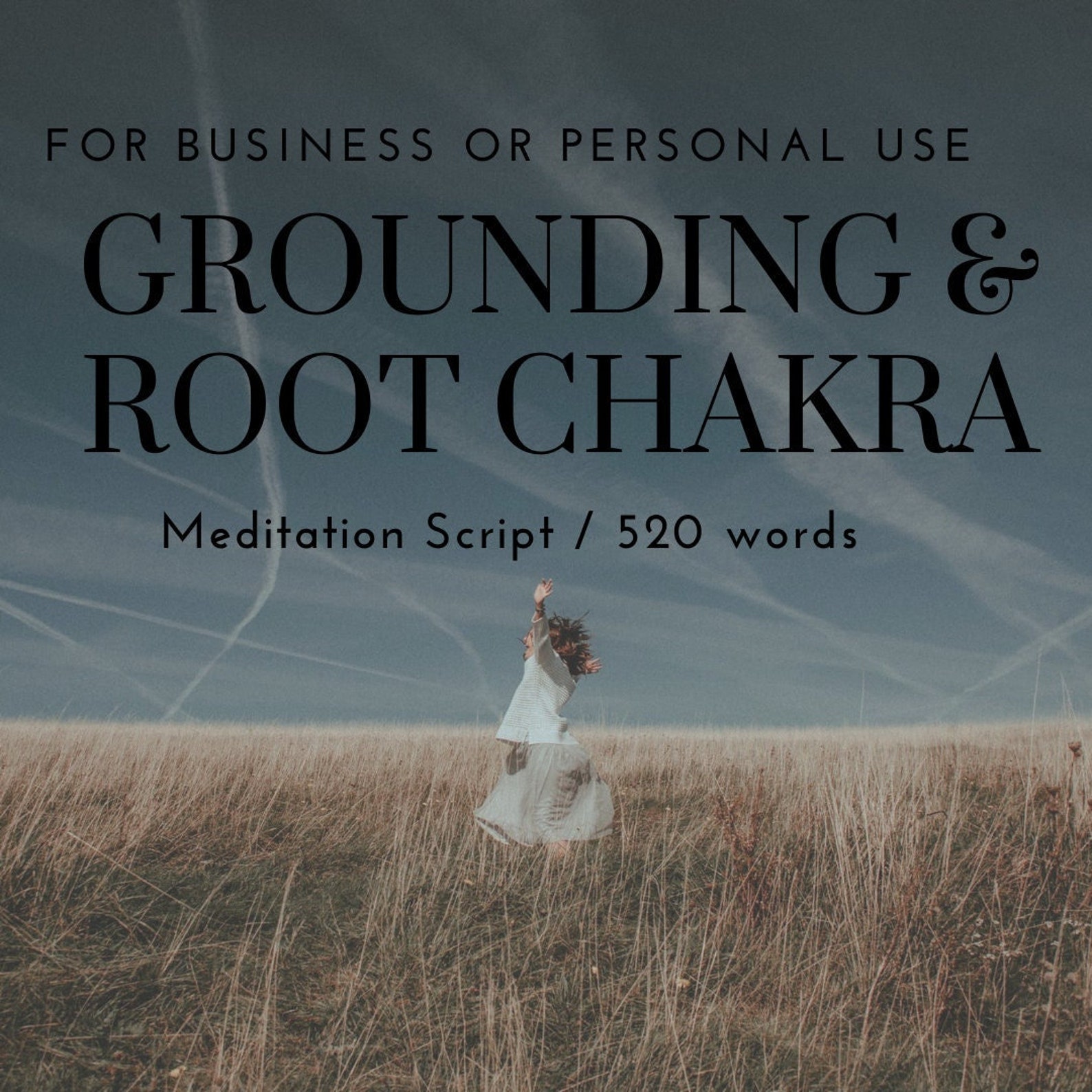 Outdoor Grounding & Root Chakra Meditation Script / 520 Words / for ...