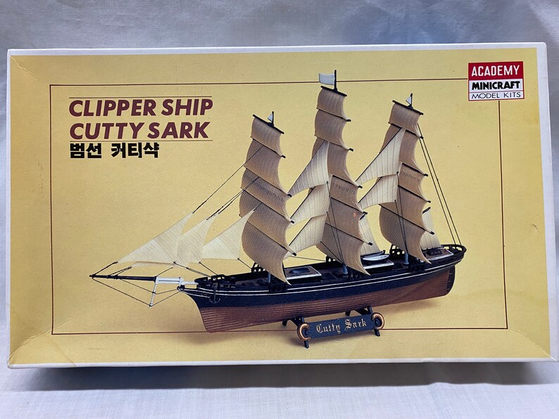 ACADEMY MINICRAFT - Clipper Ship - Cutter Sark - 1/350 Scale - Etsy
