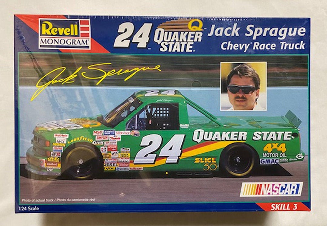 Revell - #24 Quaker State - Jack Sprague Chevy Race Truck - Model Kit ...