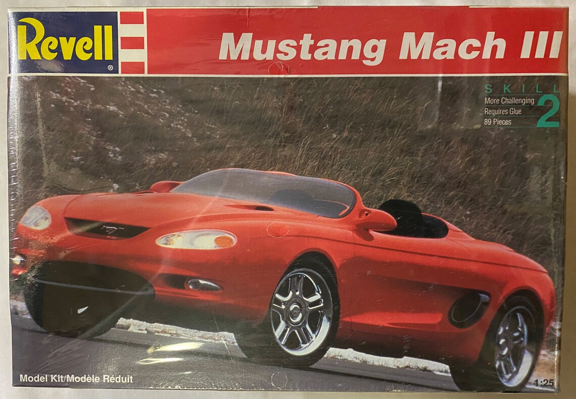 Revell - Mustang Mach III Model Kit - Etsy