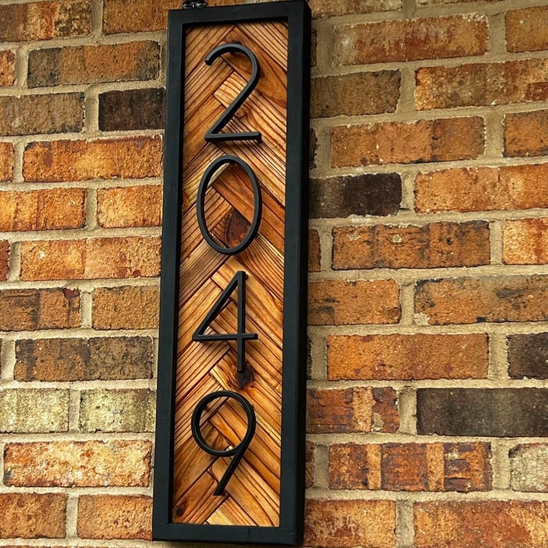 Vertical Sign - Etsy