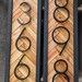Modern Vertical Herringbone Address Sign - Etsy