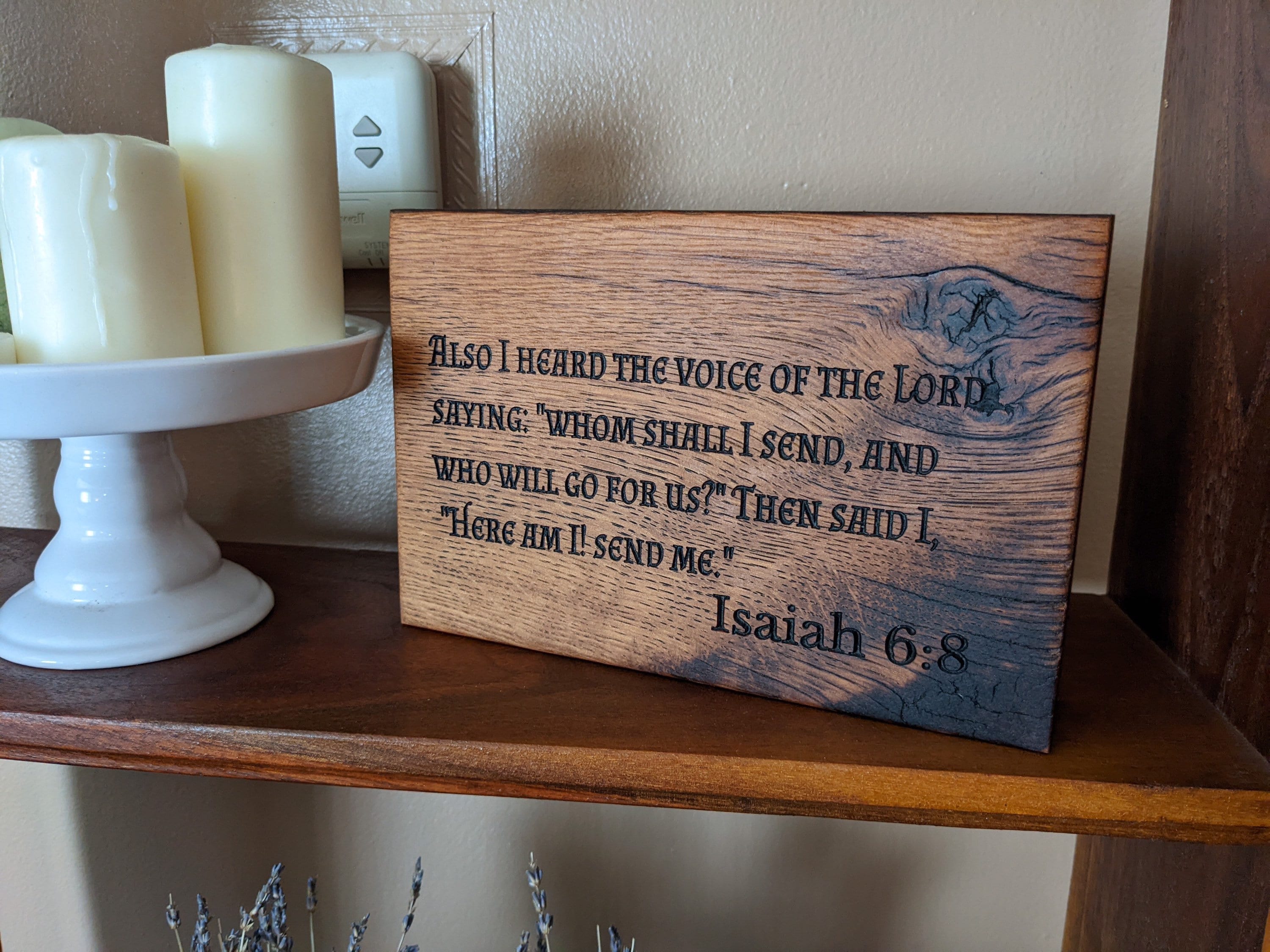 Customizable Inspirational Scripture Signs/plaque Bible Verse - Etsy