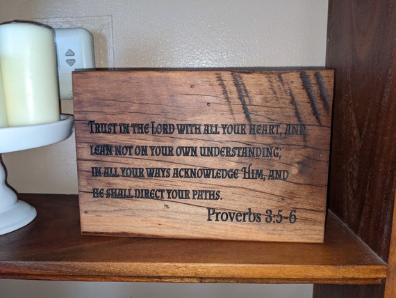 Customized Inspirational Plaques
