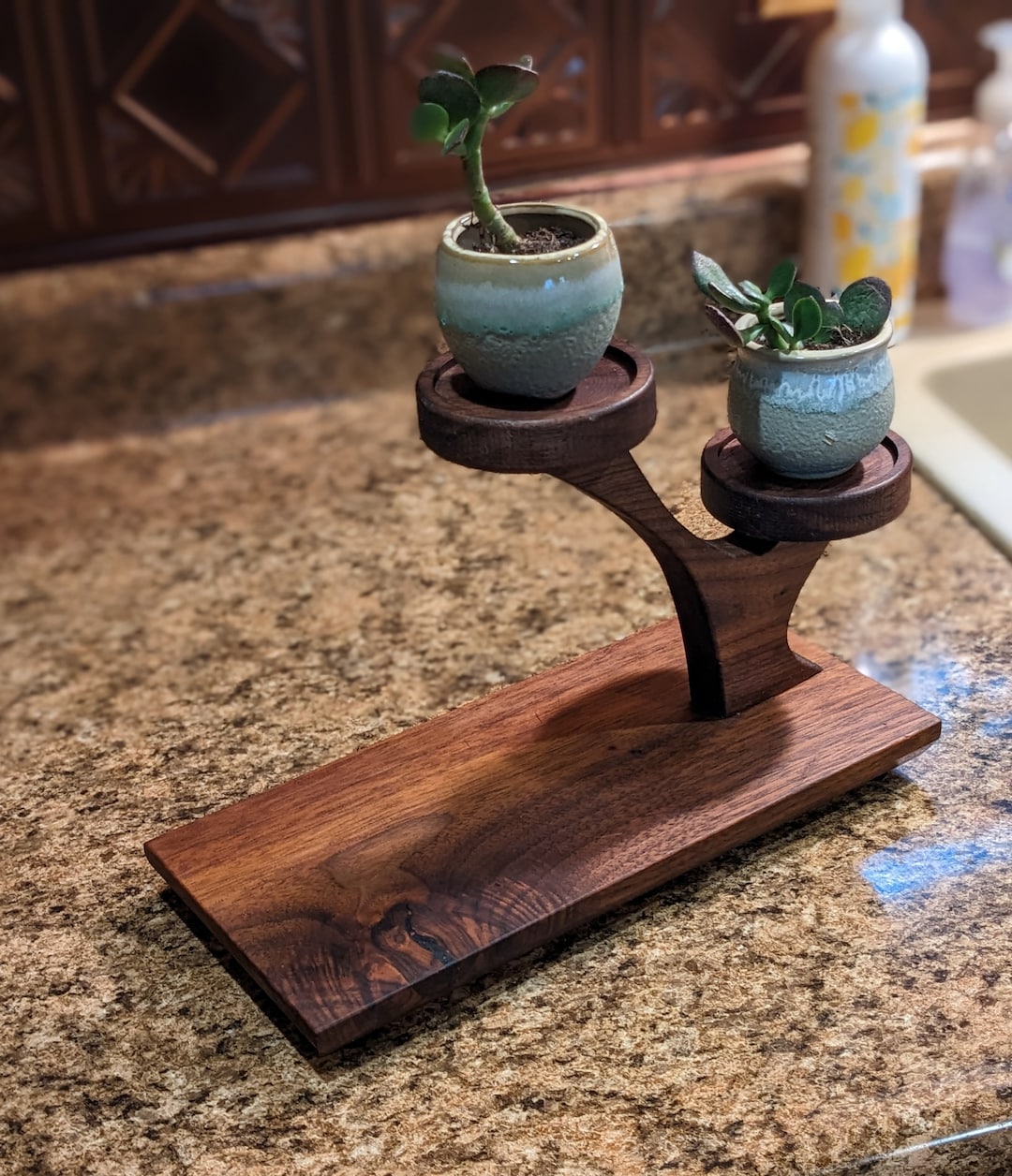 Succulent Planter Stand, Succulent Tree Stand, Small Plant Stand, Nick ...