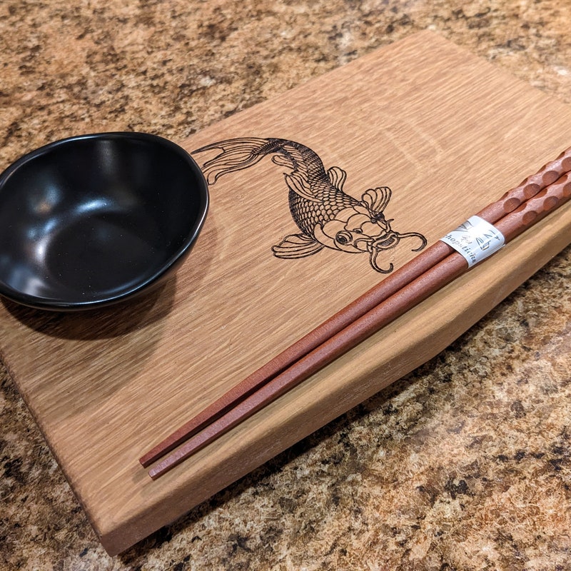 Wooden Sushi Set - Etsy