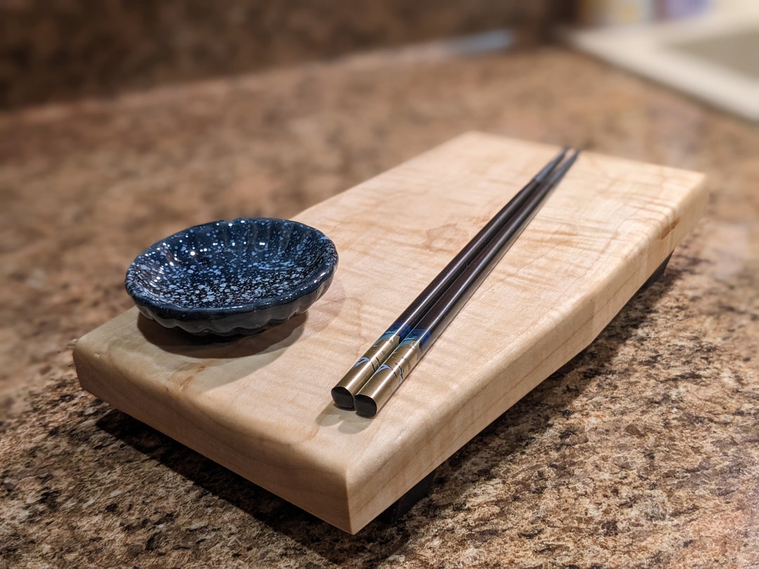 Personalized Reclaimed Wood Sushi Plate/minimalist Coffee - Etsy