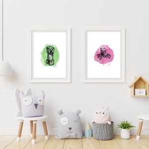 Set of 3 Mine Craft Gift Gaming Print Digital Download Wall Art - Etsy