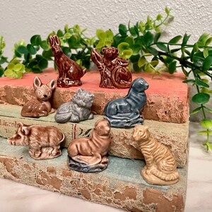 Wade England Pottery Miniature Rose Tea Animals - Etsy