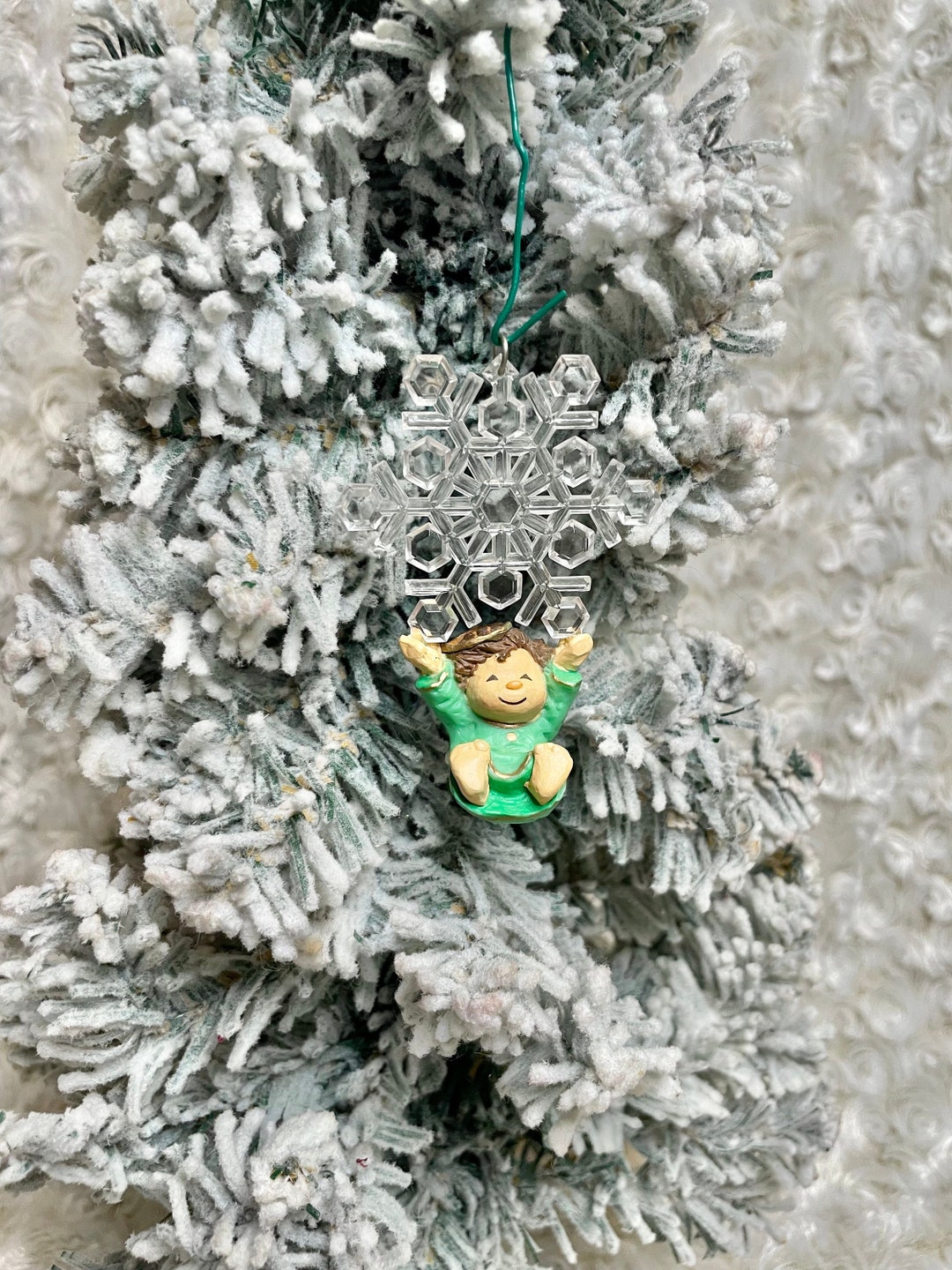 Vintage the Snowflake Swing Hallmark Christmas Ornament 1980 - Etsy