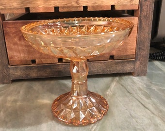 Orange Depression Glass - Etsy