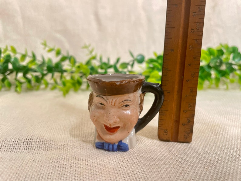 Vintage Tiny Mini Toby Mug Shot Glass Made in Japan - Etsy